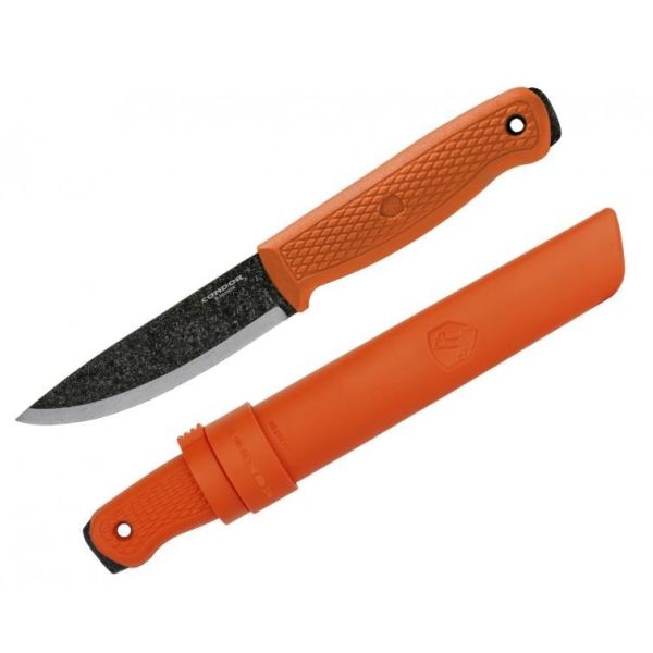 Condor Terrasaur Knife 4.15" 1095 Carbon Steel Blade, Orange ...