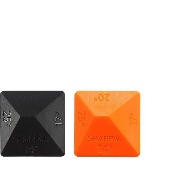 Sharpal 2-pc Angle PyramidTM Angle Guide Set (14°/17°/20°/25°)