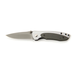 Whitby Aluminium & Carbon Fibre Effect Lock Knife