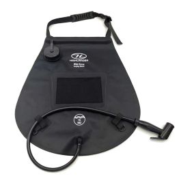 Highlander Wild Rinse Camping Shower - Black