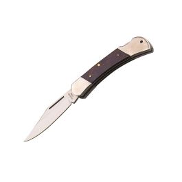 Whitby 3.25" Ebony & Stainless Lock Knife