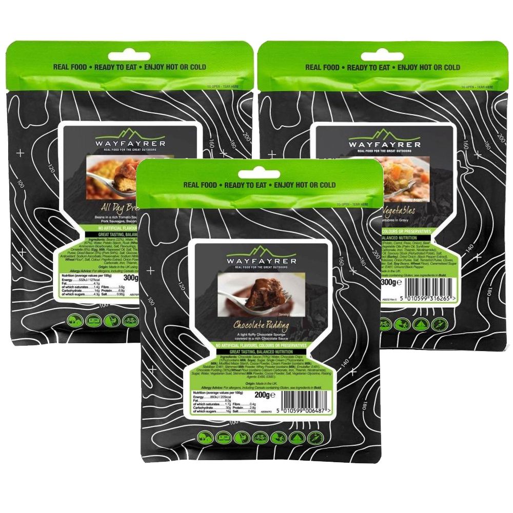 Wayfayrer Ready Meal - Vegetable Curry & Rice